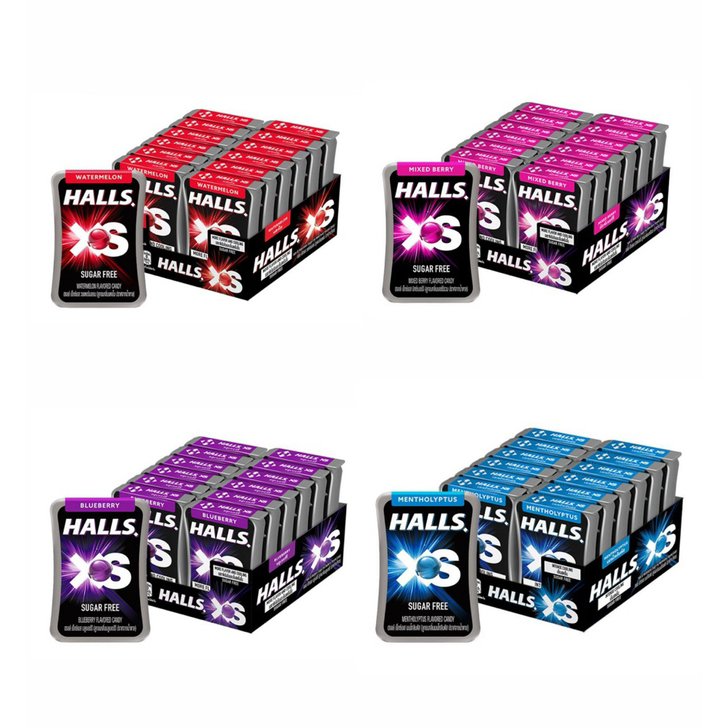 Hall Xs Candy 12 G. Pack Of 12 | Shopee Philippines