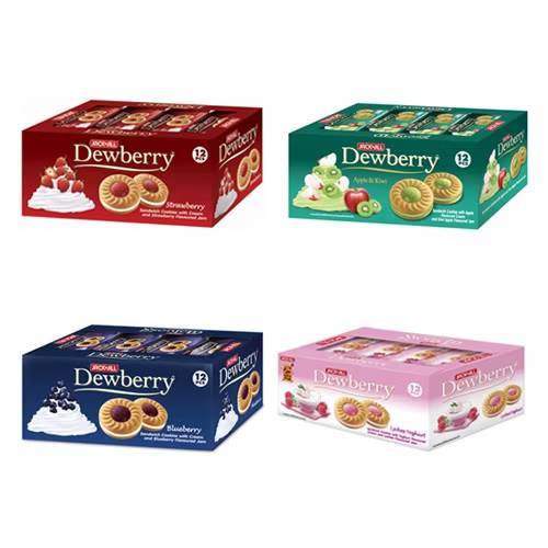 Dewberry Cookies With Cream And Jam (3 Packs) | Shopee Philippines
