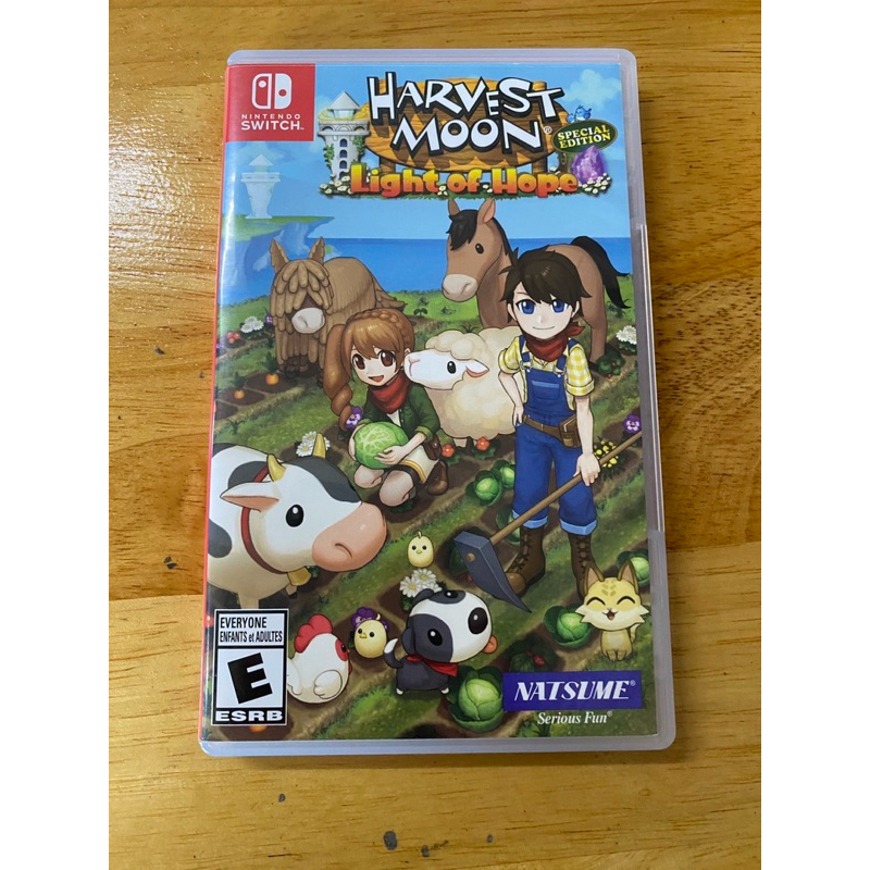 Used Nintendo switch Game Disc Harvest moon light of Hop | Shopee ...