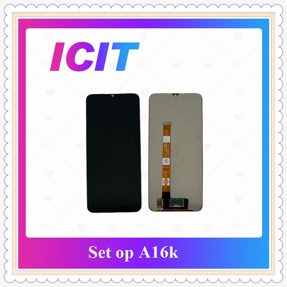 Screen Set op A16k Replacement Parts With Full Mobile Phone LCD Display ...