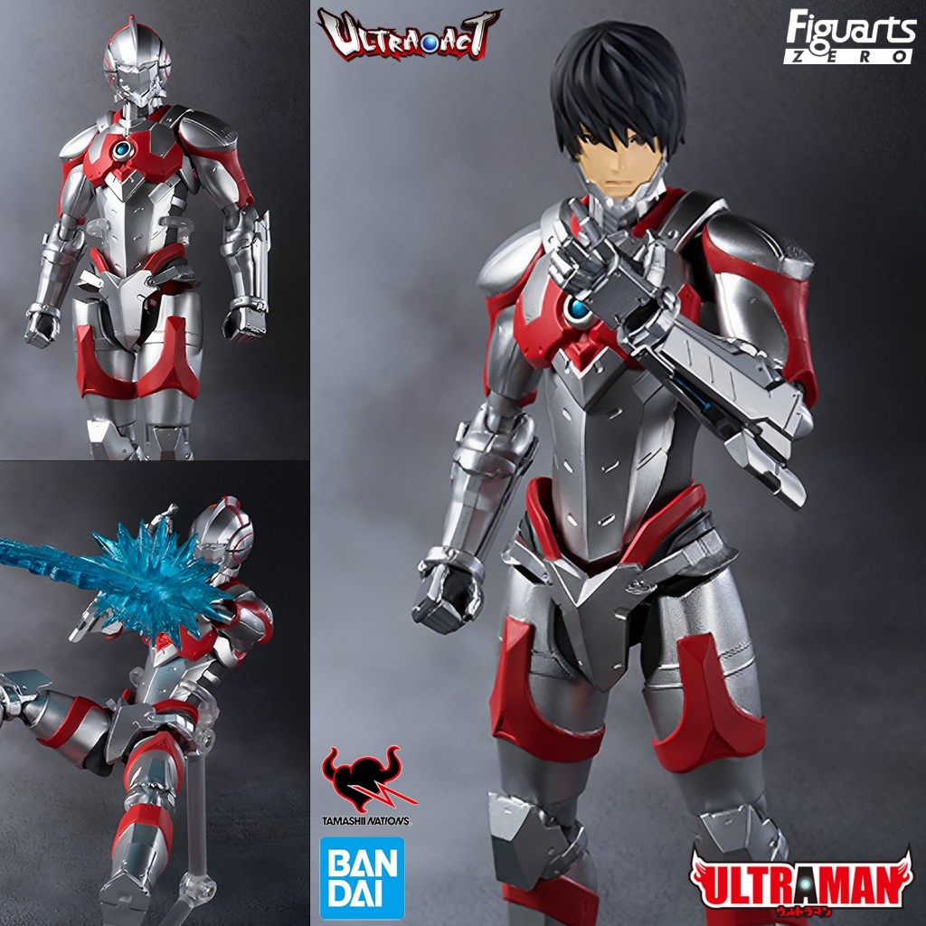 Bandai Ultra Act × S.H.Figuarts Ultraman Superwoman Shinjiro Hayata Special Ver. Figma | Shopee ...