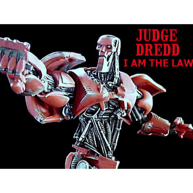 Arrange Dreadd Judge Dredd Comic ABC Warrriors ver.1/10 Scale vinyl ...