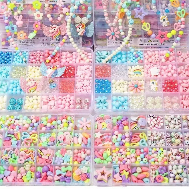 Beads Box Size XL Developmental Toys Diy Bead Stringing Set 24 ...