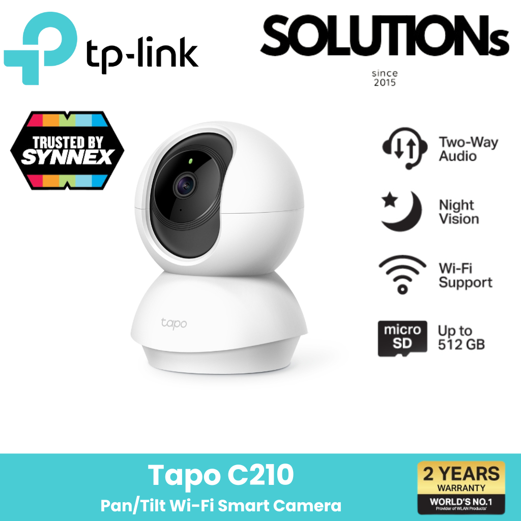 TP-Link Tapo C210 Wifi Camera 3 MP 2K Angle Rotation 360 Detection With Notifications Secondary ...