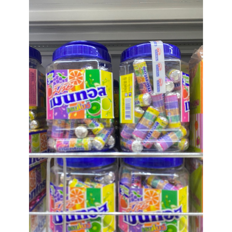Mentos Mini Rainbow Candy (Tin) 500g (50pcs Can) | Shopee Philippines
