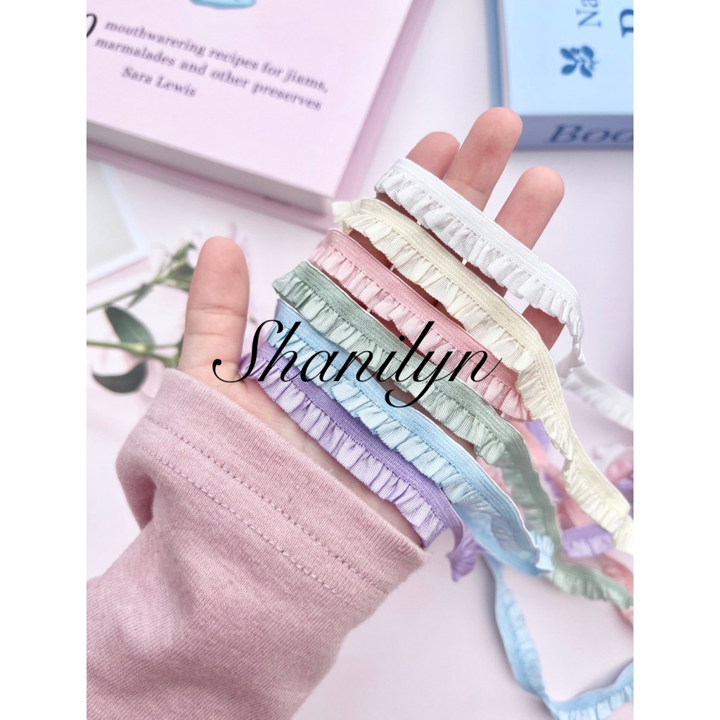 Lace (Album 31/31) Elastic Vent Trim Edge Make A Doll Dress Per Yard ...