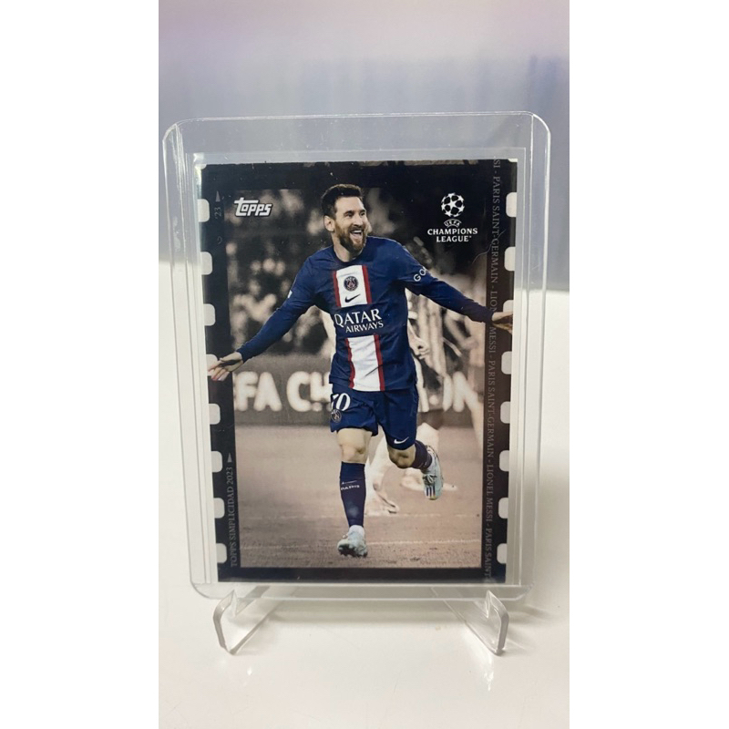 Lionel Messi Football Player Collectible Card Authentic Paris Saint ...