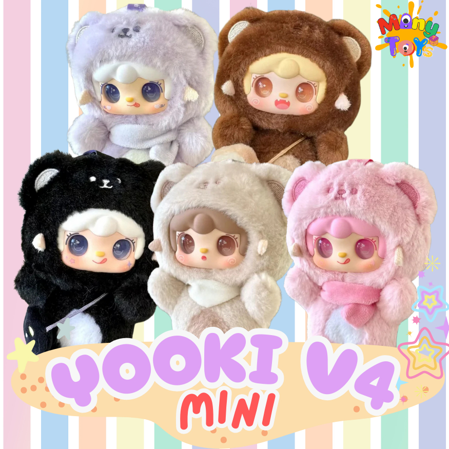 Random Box Yuki Mini Yooki V4 Take a Bite Of Bear Series Win Sercret 1 ...