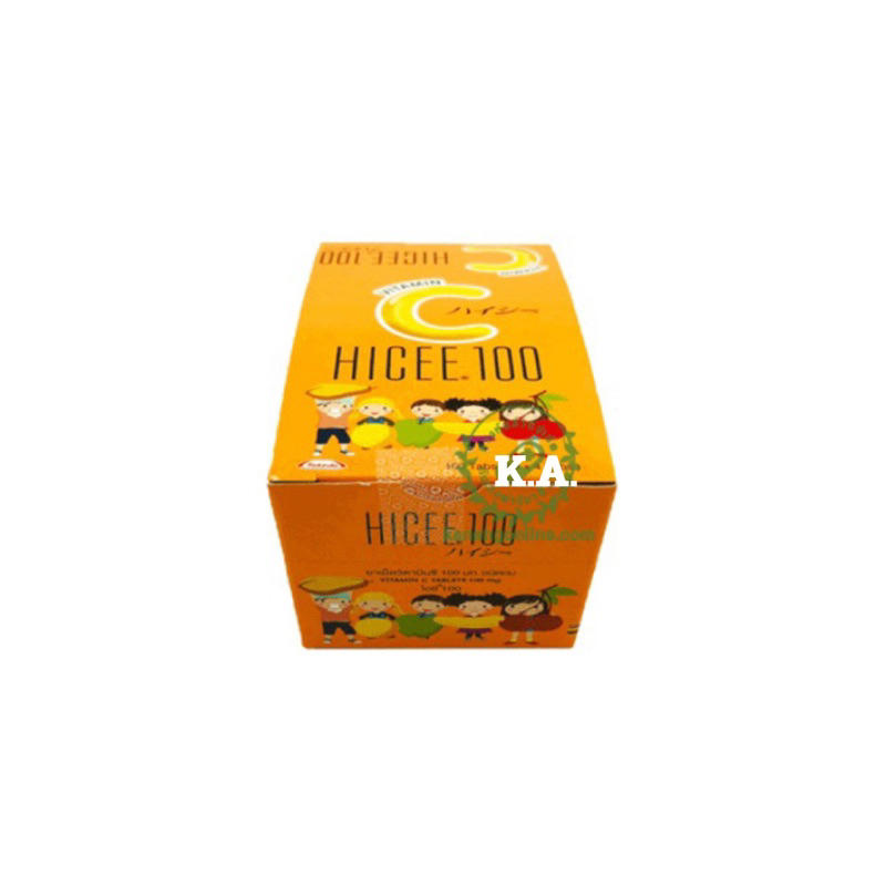 Hicee Vitamin C 100mg Tablets 4x40 Per Box (7177) | Shopee Philippines