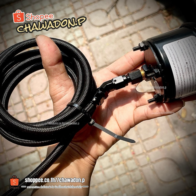 Braided Cable To Measure Boost Fitting Head Footing With Good Heat ...