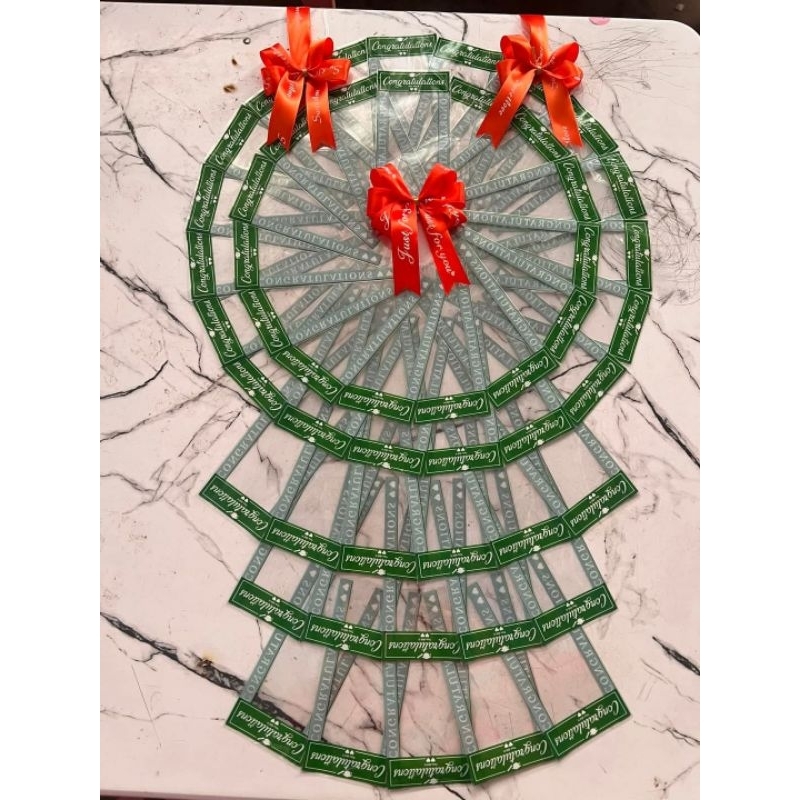 Garland Envelope congratulations For Graduation Gift. Round Banknote ...