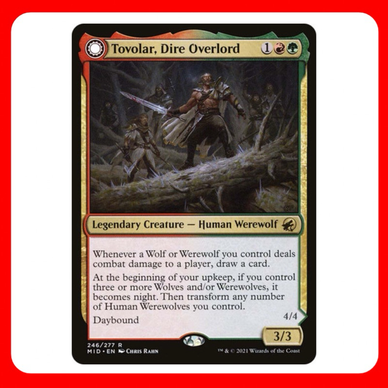 [MTG] Tovolar Dire Overlord [MID] [MULTI] [RARE] [NORMAL] [ENG] (Magic ...