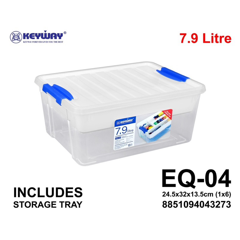 Keyway Multipurpose Box Model EQ-04 (7.9 Liters) | Shopee Philippines