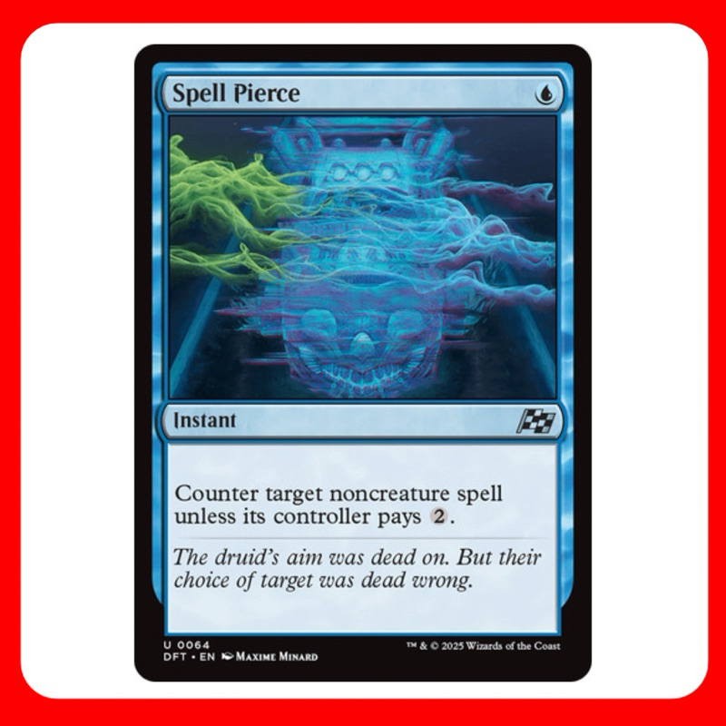 [MTG] Spell Pierce [DFT] [BLUE] [COMMON] [NORMAL] [ENG] (Magic Card ...