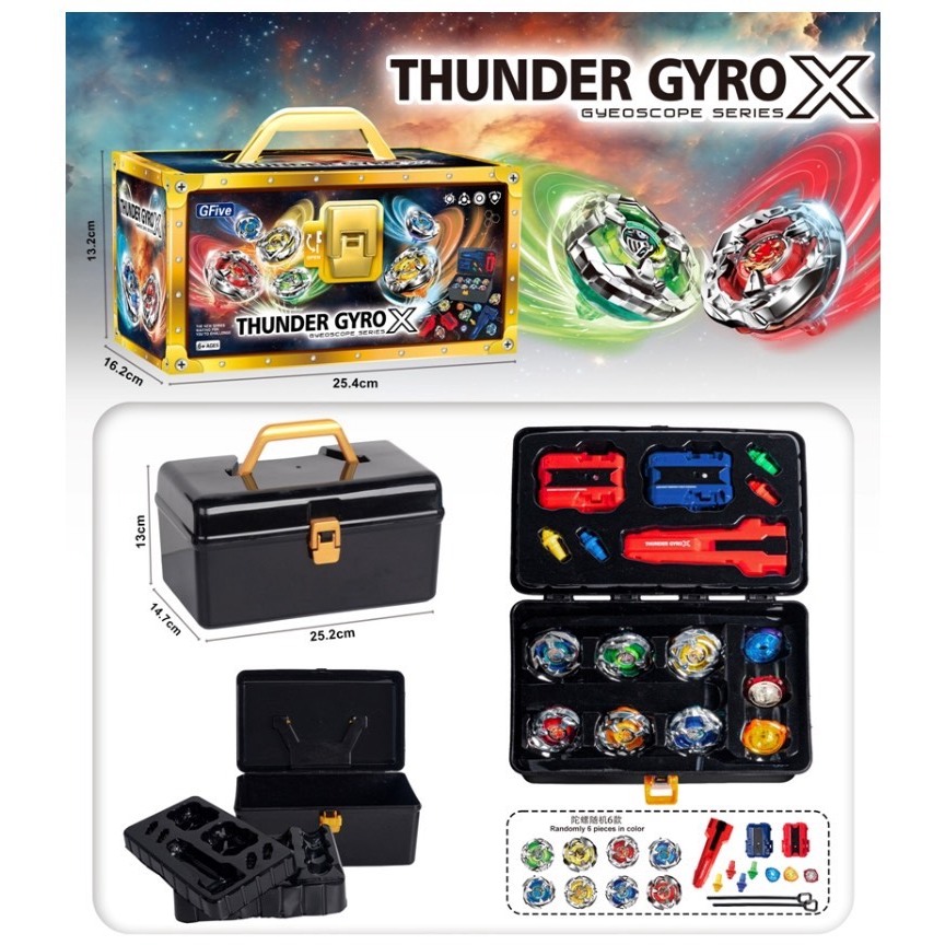 !! Block Set Beyblade X THUNDER GYRO X Gyeoscope Series | Shopee Philippines