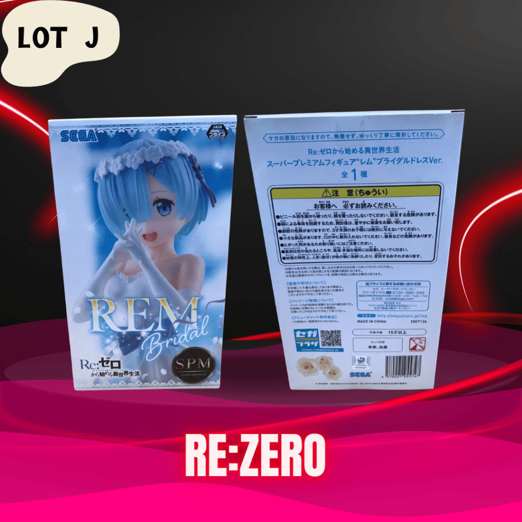 (New Hand) Re: Zero Starting Life in Another World Rem Bridal Dress ...