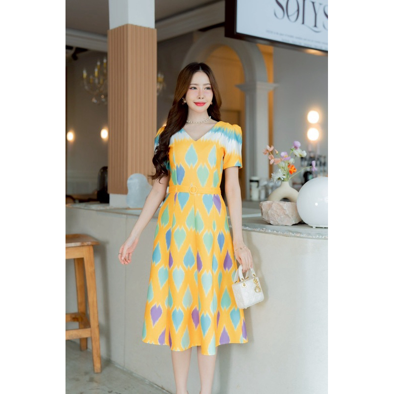 Beautiful And Modern Work Dress | Shopee Philippines