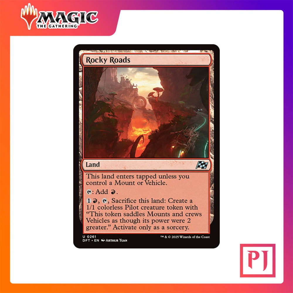 [MTG] Rocky Roads [DFT] [LAND] [UNCOM] [NORMAL] [ENG] (Magic Card/Magic ...
