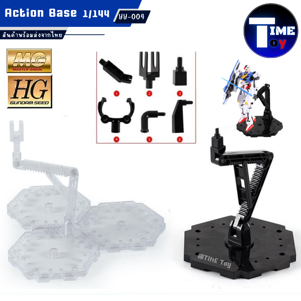 Action Base 1/144 [MG HG] Gundam Stand Gunpla Figure (YY004) NEW ...