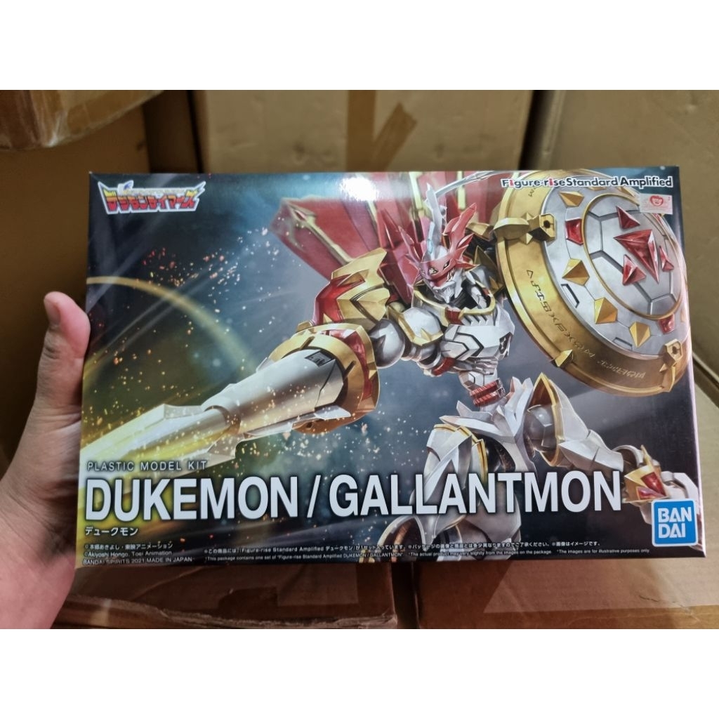Bandai Dented Box Figure-rise Standard Amplified Dukemon/Gallantmon Plastic Model | Shopee ...