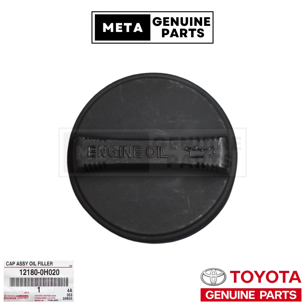 TOYOTA Oil Cap VIGO VIOS ALTIS CAMRY WISH TIGER D4D FORTUNER 12180 ...