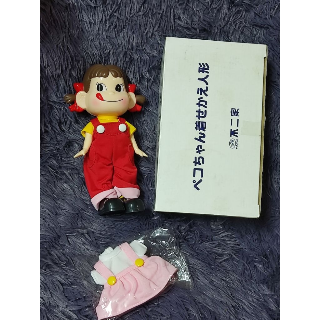Rare Very Cute ️ Fujiya Peko-chan Dress-Up Doll Peko With Dress Cute. | Shopee Philippines