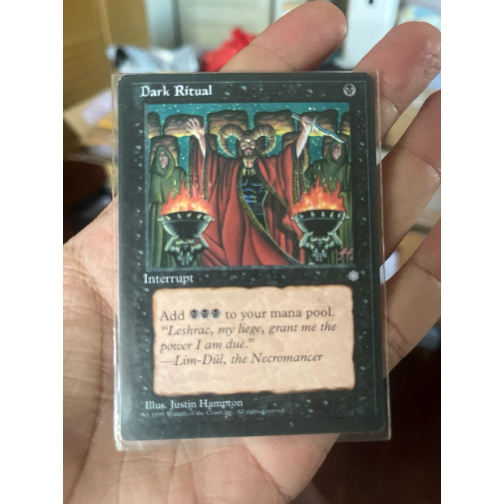 MTG Dark Ritual Black Magic the gathering EDH Card Ex- Condition ...