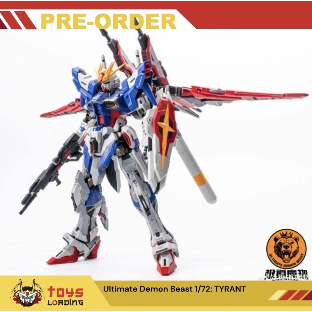 (Pre-Order) Ultimate Demon Beast 1/72: TYRANT+Edit Parts (Front + Horn ...
