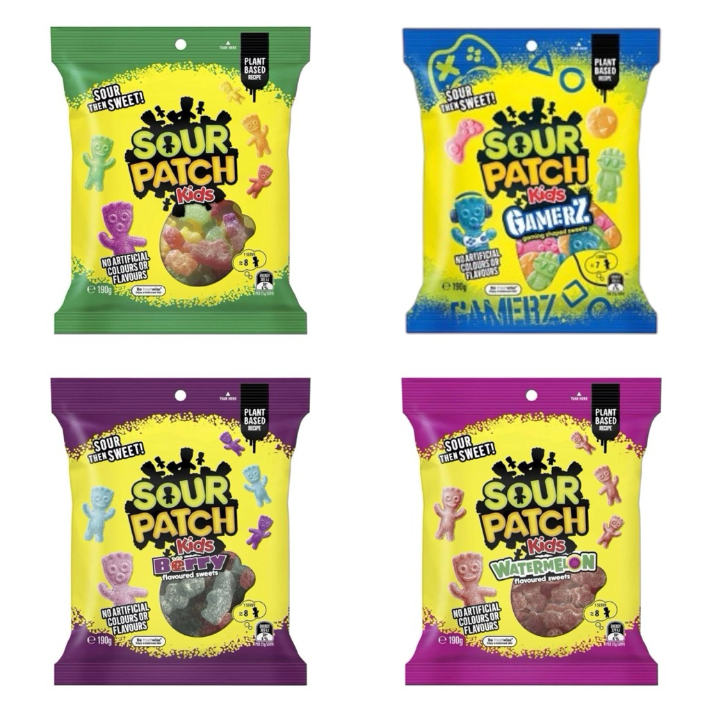 Sour Patch Kids Gummy Candy-4 Flavors | 190g | Shopee Philippines