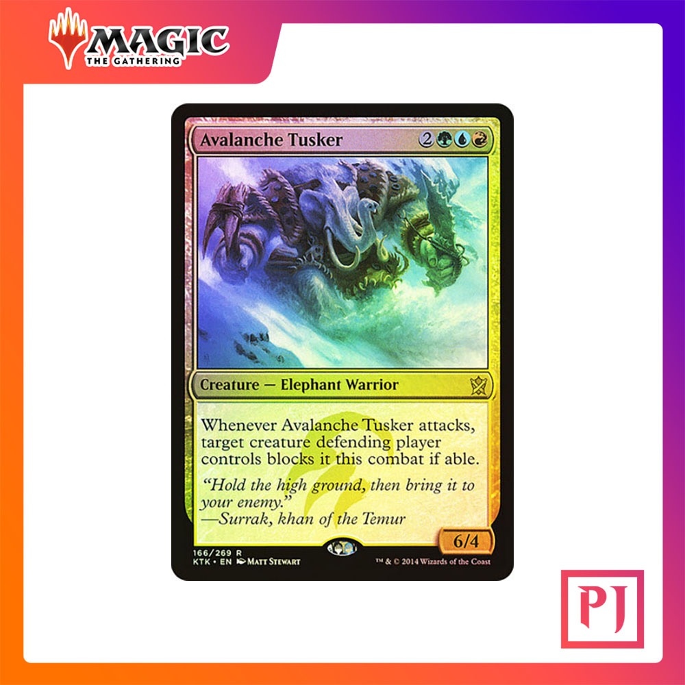 [MTG] Avalanche Tusker [KTK] [MULTI] [RARE] [FOIL] [ENG] (Magic Card ...