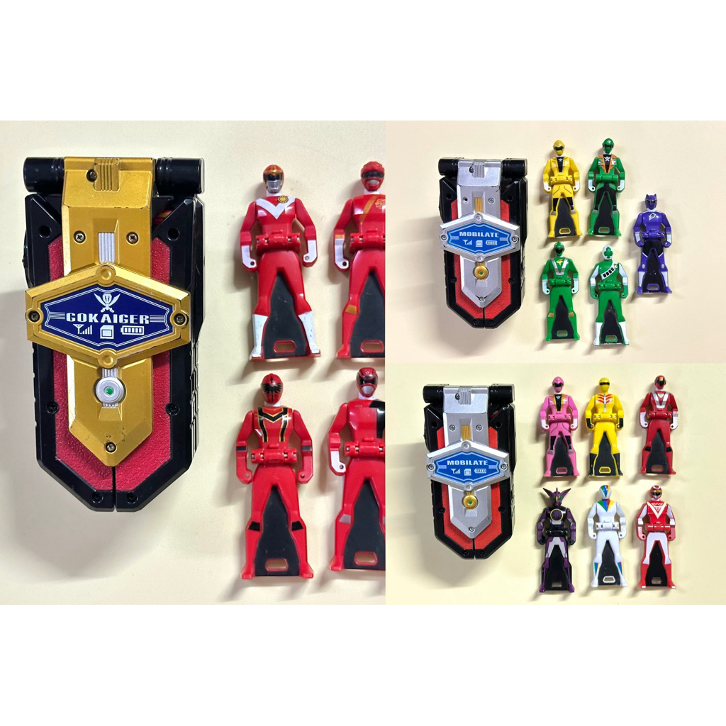 DX Mobirate & Gokai Cellular-Gokaiger Transformation Device 2nd Hand ...