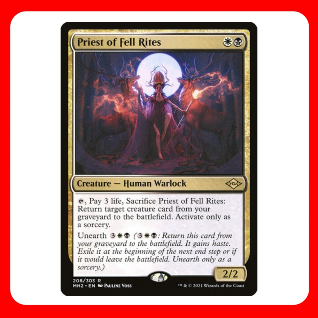 [MTG] Priest of Fell Rites [MH2] [MULTI] [RARE] [NORMAL] [ENG] (Magic ...