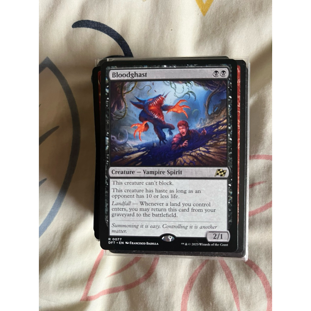 MTG Bloodghast Black Magic the Gathering EDH DFT Card Ex-Nm Condition ...