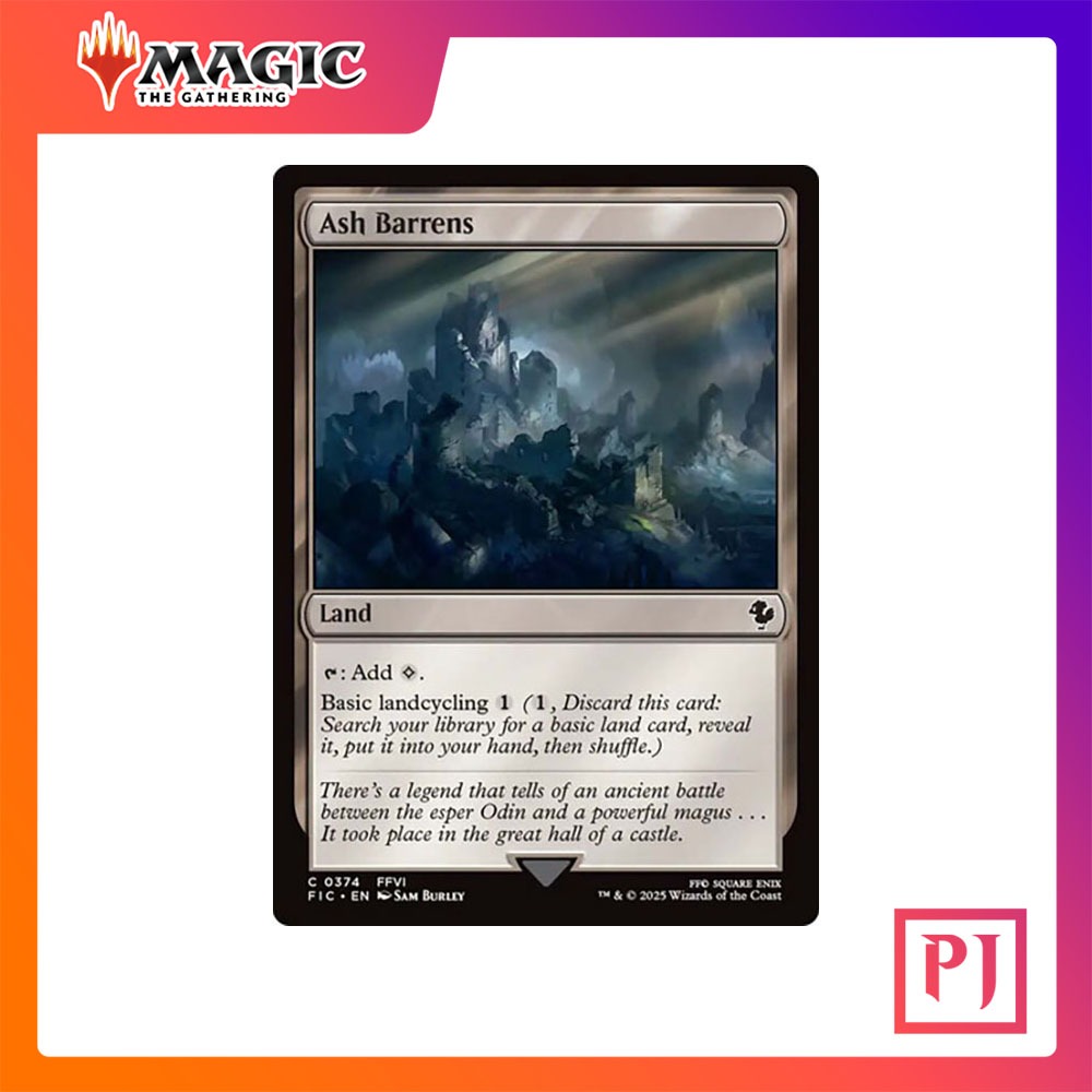 [MTG] Ash Barrens [FIC] [LAND] [COMMON] [NORMAL] [ENG] (Magic Card ...