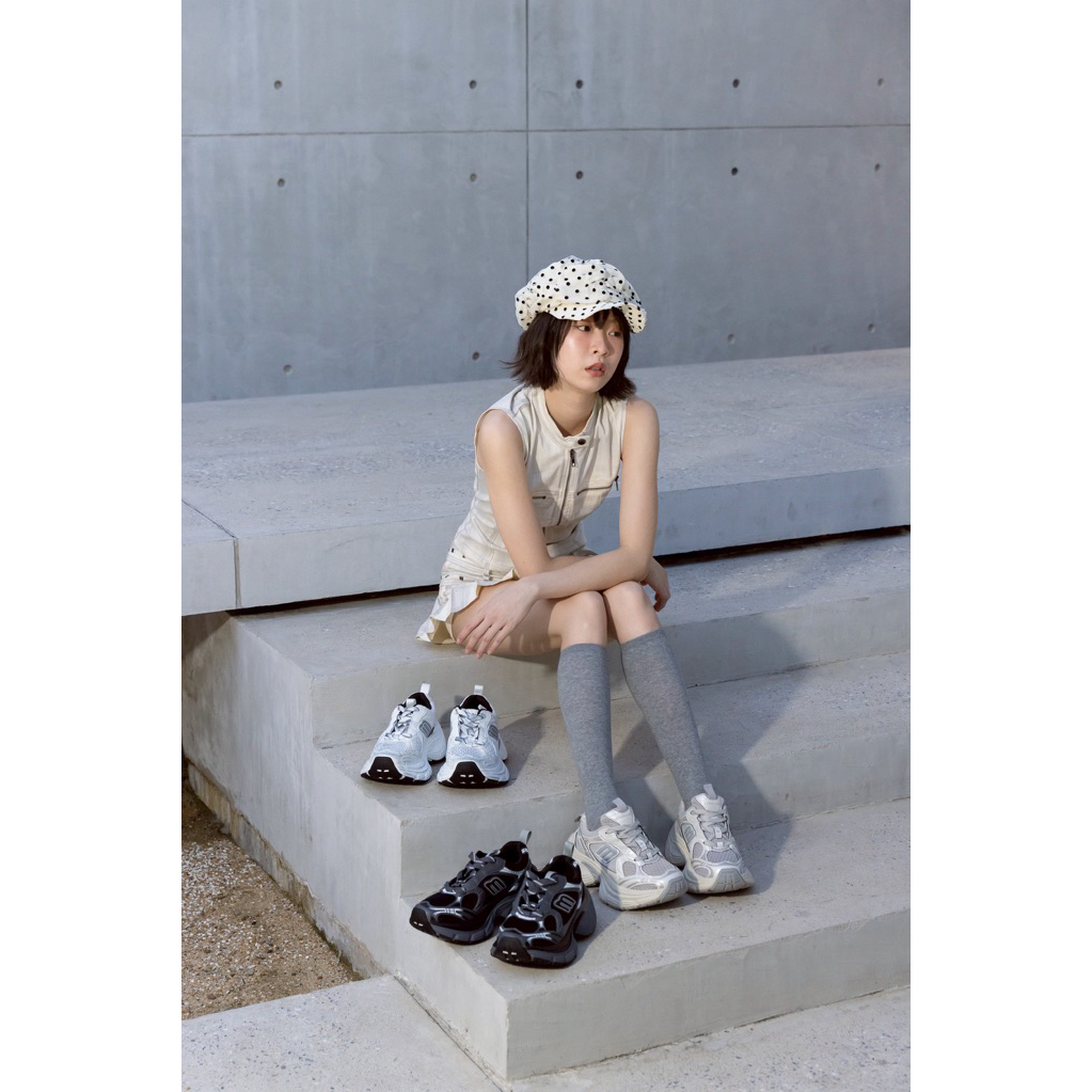 118 Thick-Soled Sneakers Decorated With Patterned Edges | Shopee ...