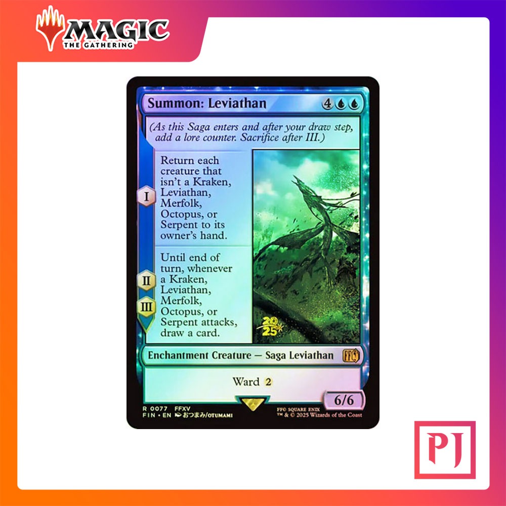 [MTG] Summoner: Leviathan (Prerelease) [FIN] [BLUE] [RARE] [FOIL] [ENG ...