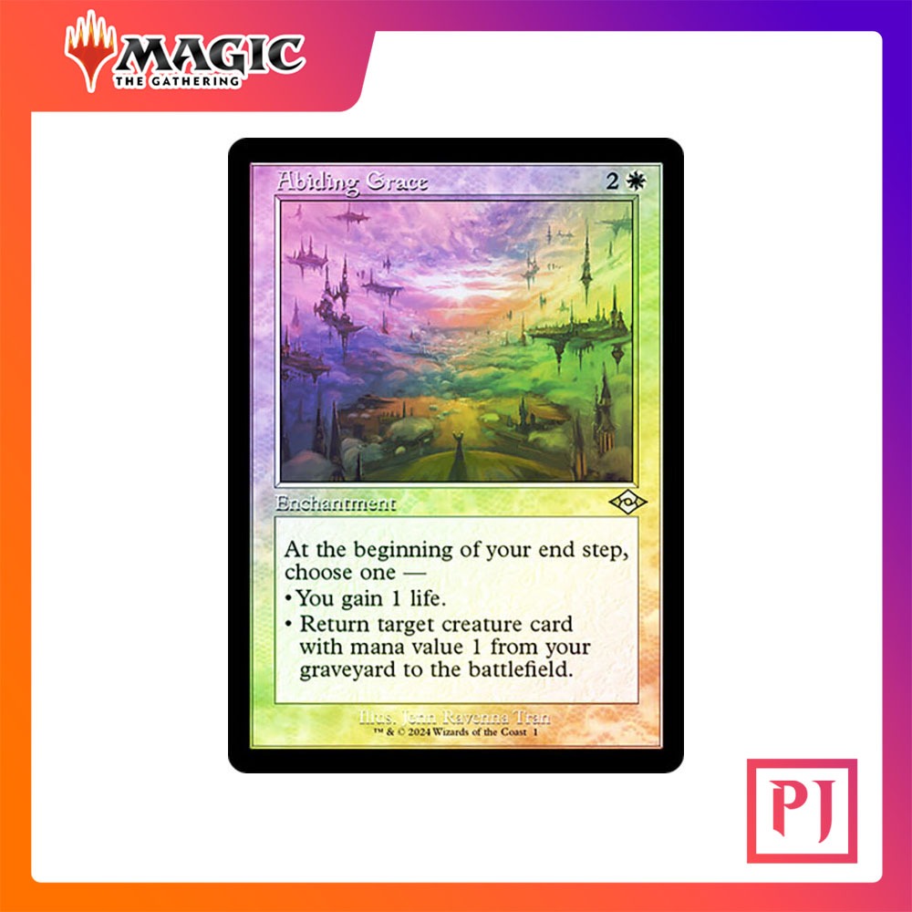 [MTG] Abiding Grace (Retro Frame) [MH2] [WHITE] [UNCOM] [FOIL] [ENG] (Magic Card/Magic the ...