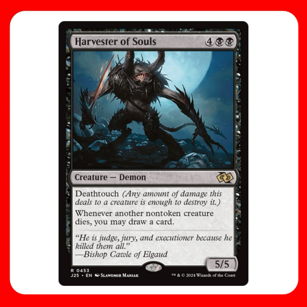[MTG] Harvester of Souls [J25] [BLACK] [RARE] [NORMAL] [ENG] (Magic Card/Magic the Gathering ...