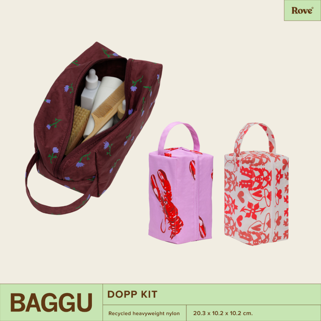 BAGGU Dopp Kit Multipurpose Bag Cosmetic | Shopee Philippines