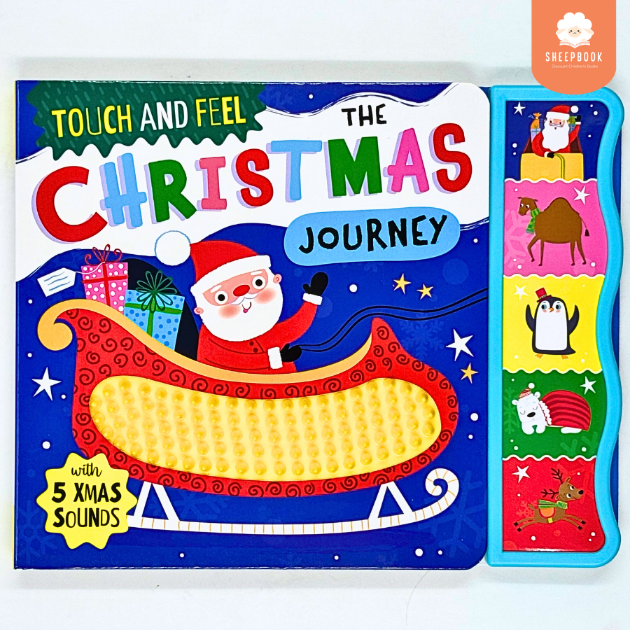 The Christmas Journey Touch Board Book 5 Sounds E2B6 | Shopee Philippines