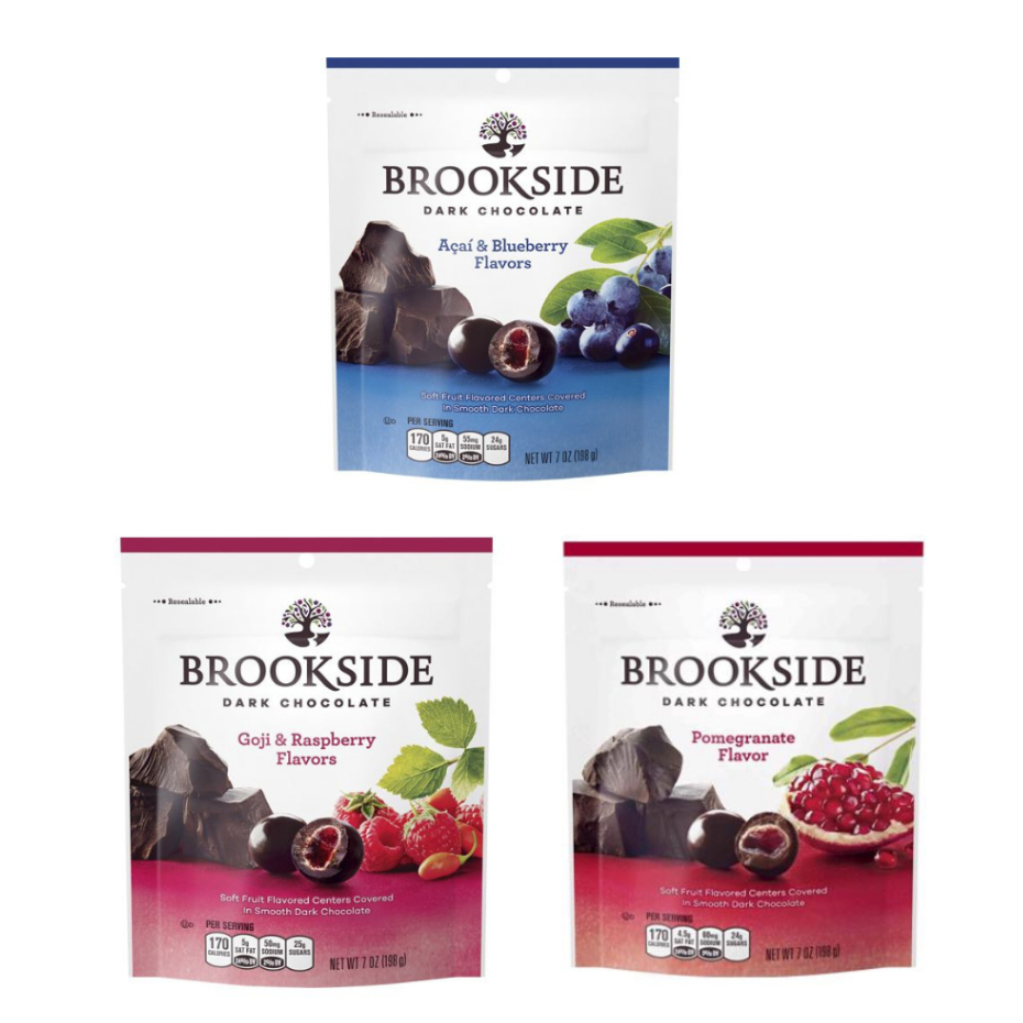 Brookside dark chocolate 198 Grams Real Fruit-Filled From Canada There ...