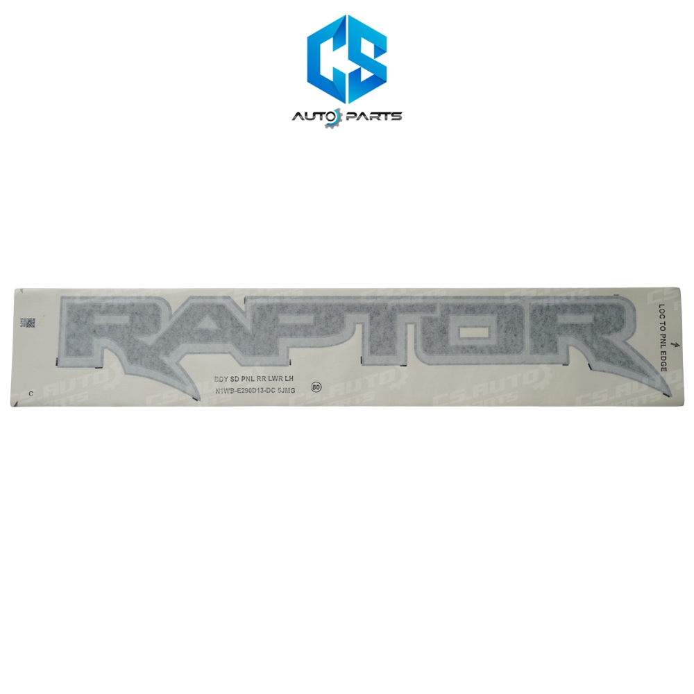 RAPTOR Sticker-FORD RANGER (Attached To The Rear Of The Pickup Truck ...