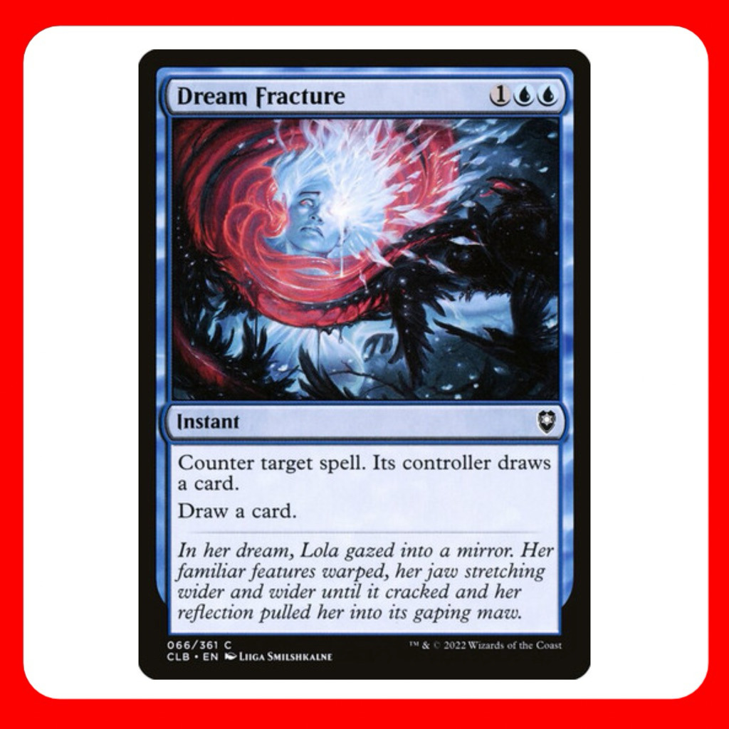 [MTG] Dream Fracture [CLB] [BLUE] [COMMON] [NORMAL] [ENG] (Magic Card ...