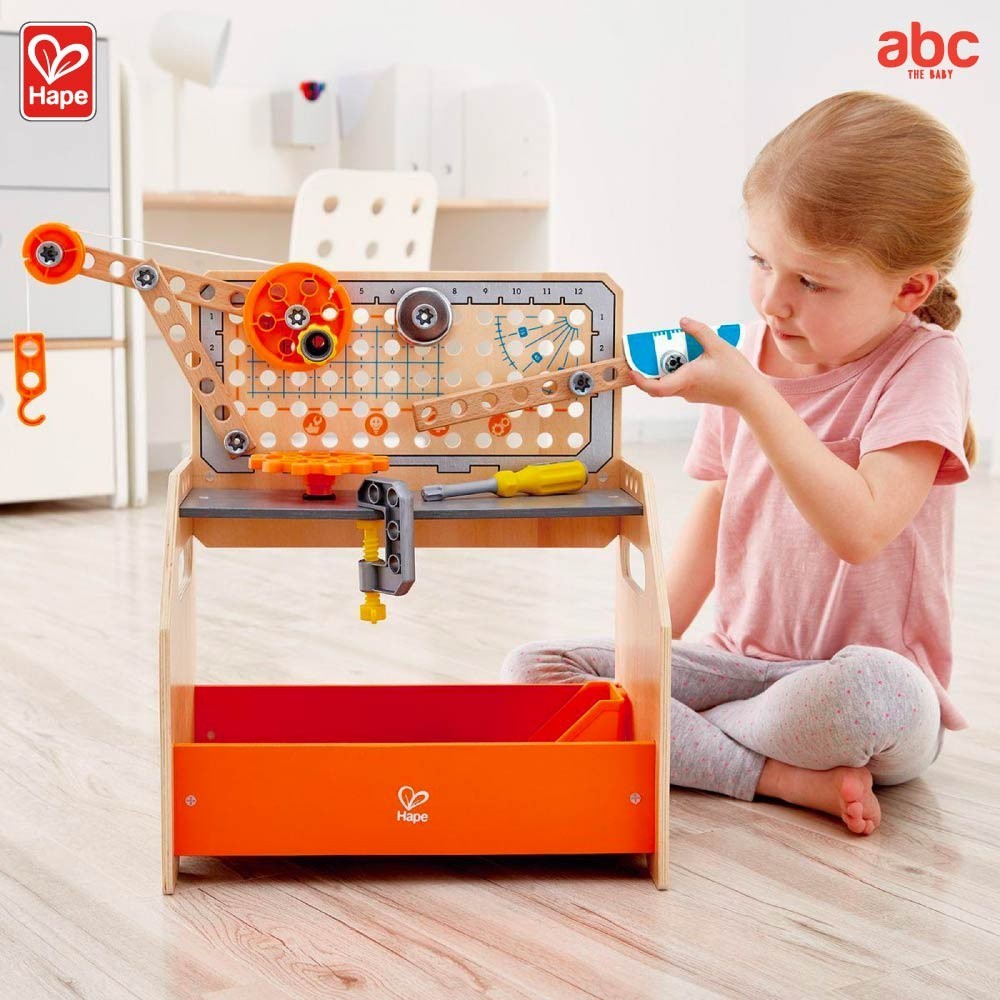 Hape-Wooden Toys Discovery Scientific Work Little Scientist's Table ...