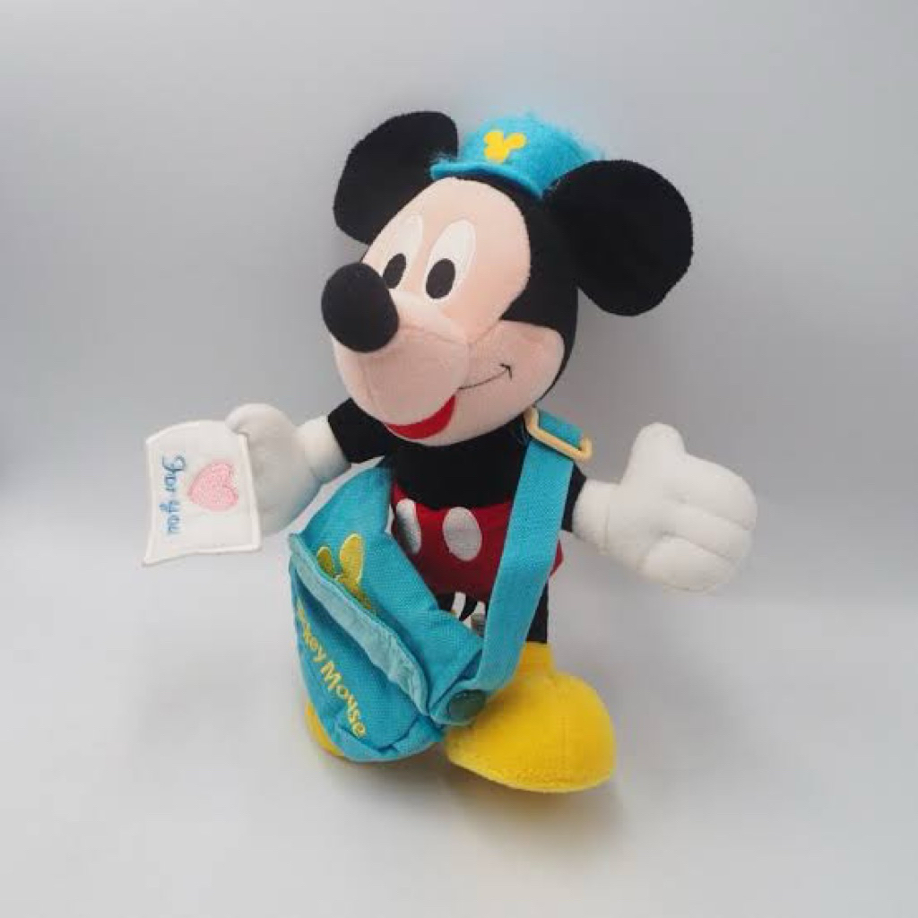Mickey Mouse Doll Japanese Postal Man Theme (Secondhand Product Good ...