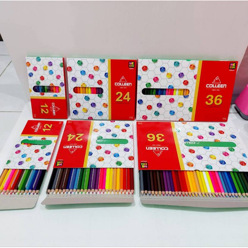 Colleen Long Colored Pencils No.775 Single Head Type | Shopee Philippines
