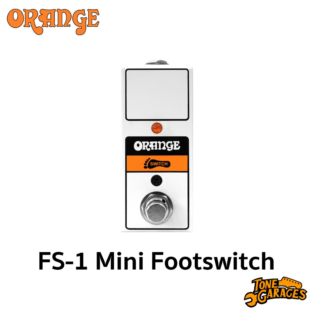Orange FS-1 Mini Footswitch Small Size 1 Button | Shopee Philippines