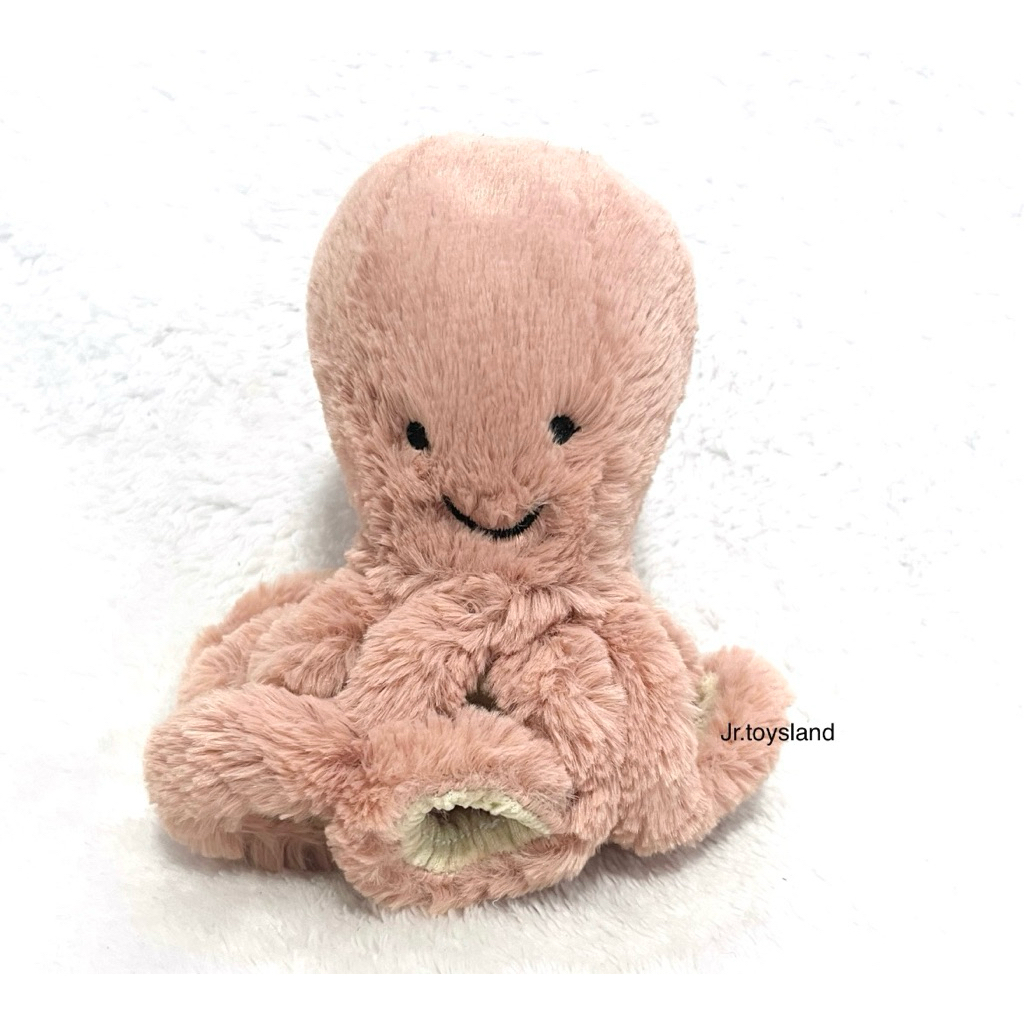 Jellycat Odell Octopus size Tiny Beautiful Fur Condition. | Shopee ...