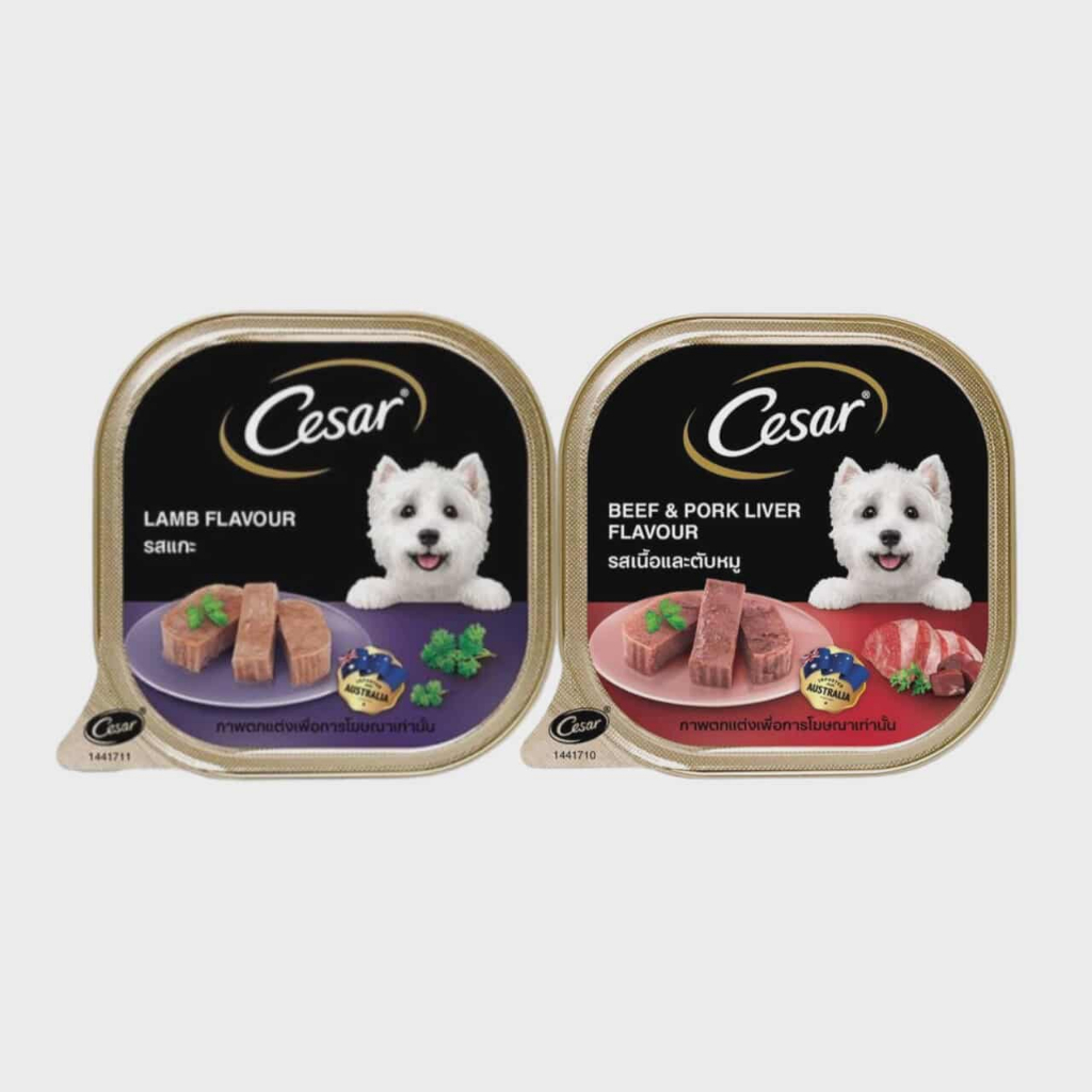 Cesar Caesar Wet Dog Food 100 G. | Shopee Philippines