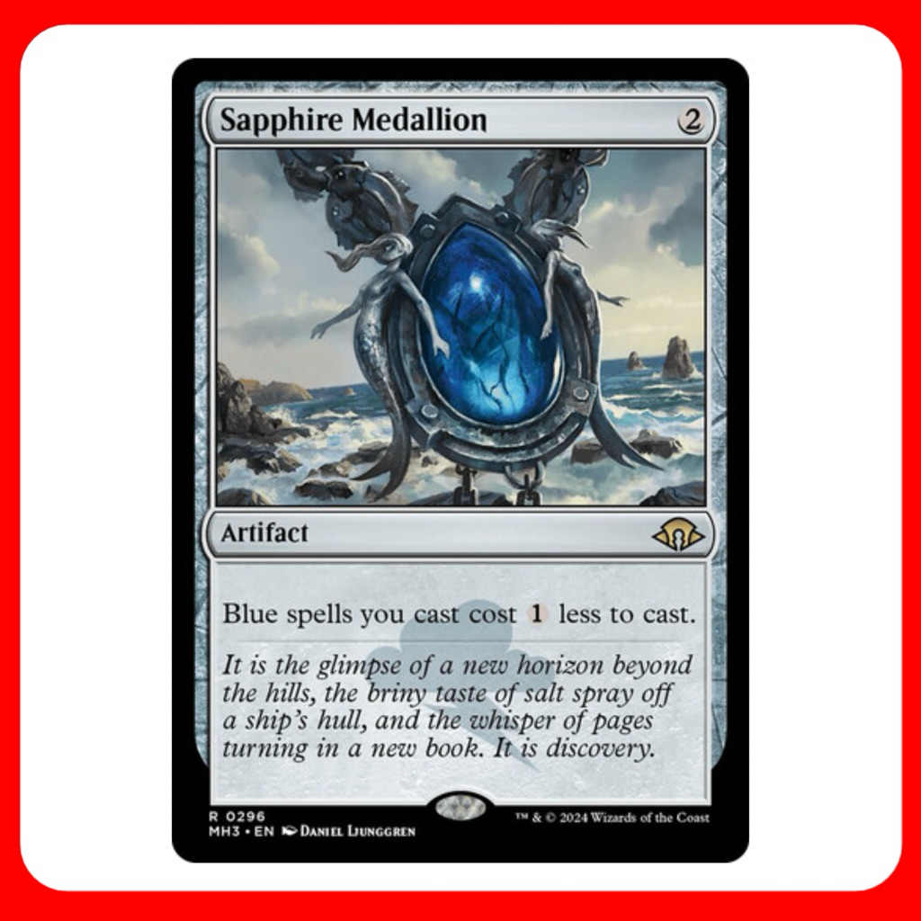 [MTG] Sapphire Medallion [MH3] [ARTIFACT] [RARE] [NORMAL] [ENG] (Magic ...